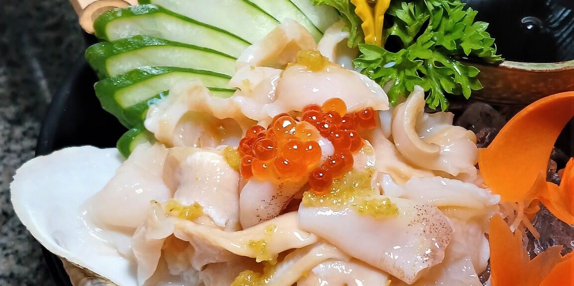 Mirugai หอยงวงช้าง - Abushi Japanese Cafe